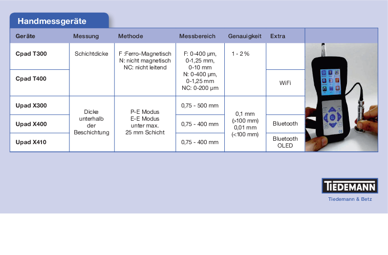 Tiedemann Instruments