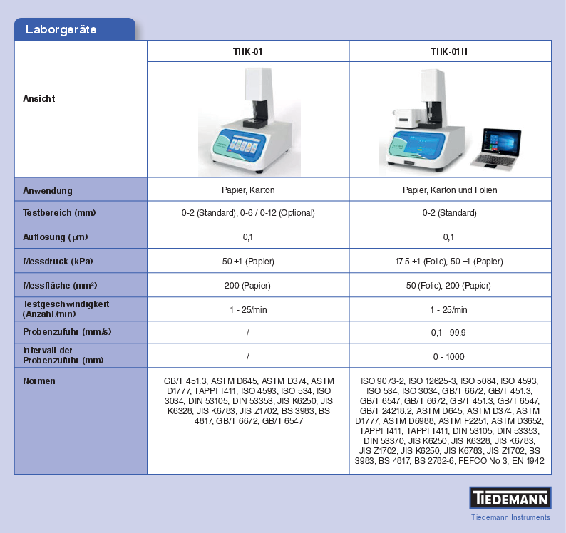 Tiedemann Instruments